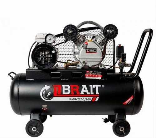 Ременной компрессор Brait -2200/100 450 л/мин
