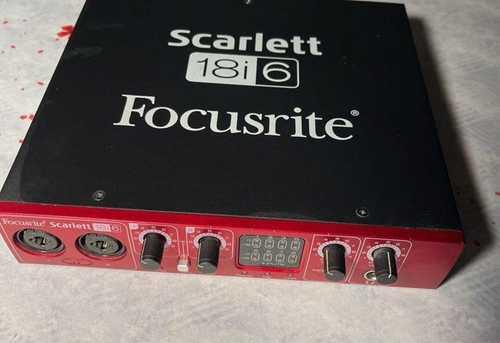 Звуковая карта Focusrite Scarlett 18i6