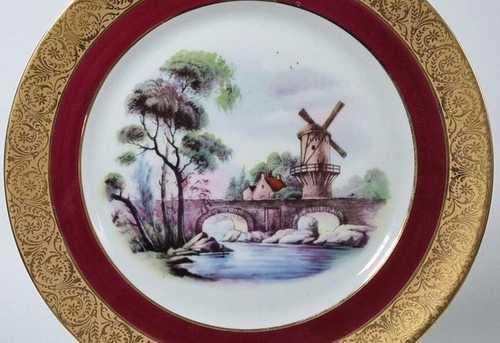 Фарфоровая тарелка Limoges
