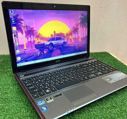 Игровая зверюга Acer на i5-2410M/GT540m/1000гб