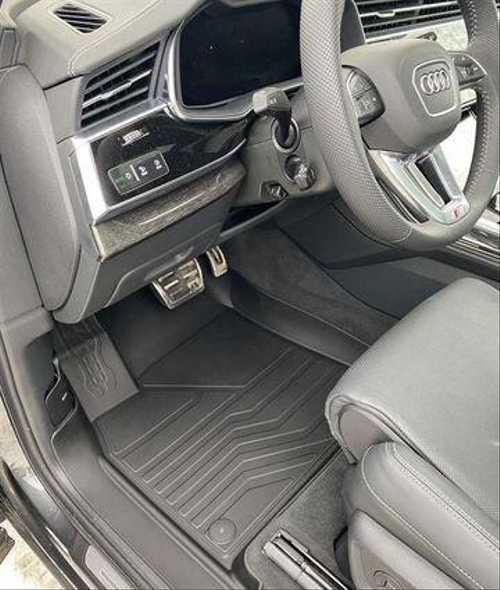Резиновые коврики srtk LUX audi Q7 2015нв