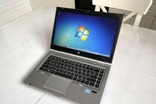 Ноутбук HP EliteBook 8470p. SSD/i5/4GB