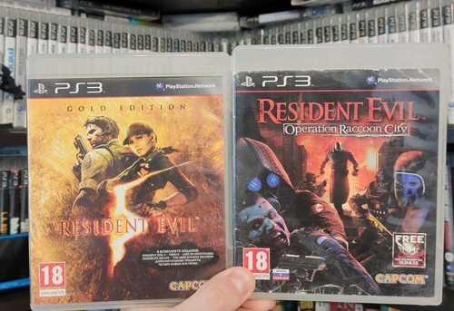Диск PS3, Resident Evil 5 GE, Operation RC