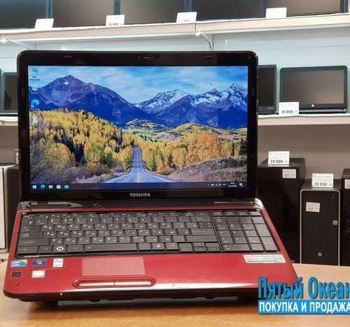 Ноутбук Toshiba 15, Core i3, RAM 4Gb, SSD+HDD