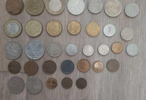 Иностранные монеты советских времён