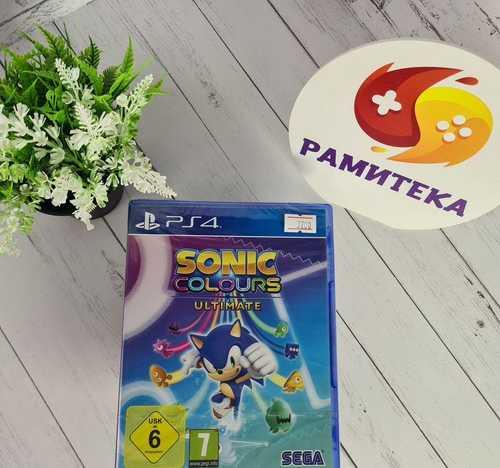 Диск с игрой для PS4/PS5 - Sonic Colours: Ultimate