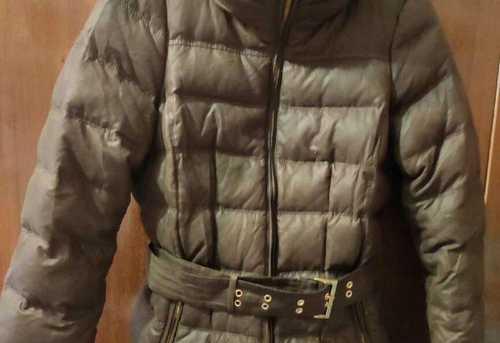 Пуховик оригинал "zara basic" "S"