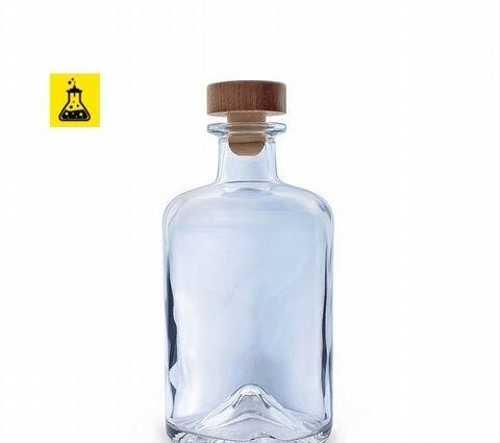 Бутылка 0,5 л аптека (с пробкой)