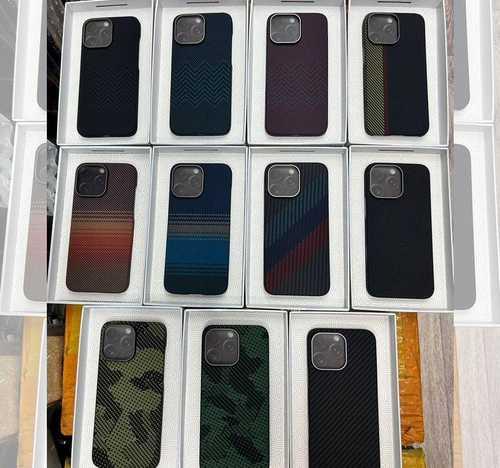 Чехол на iPhone 15 pro max Kevlar