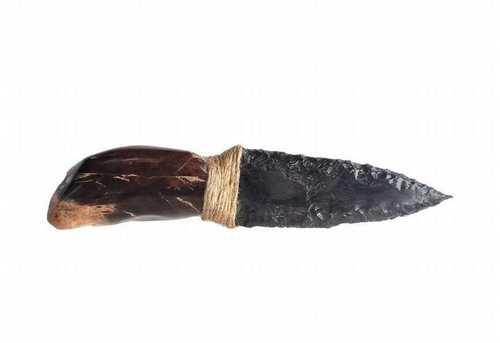 Сувенирный нож Атам из Обсидиана и Яшмы 68