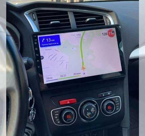 Магнитола Citroen C4 Android IPS