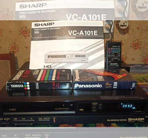 Видеомагнитофон Sharp VC-A101E винтаж 1970 Japan