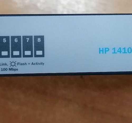 Коммутатор HP 1410-8 Switch 8 ports 10/10