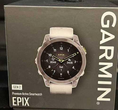 Часы garmin epix gen 2 sapphire titanium