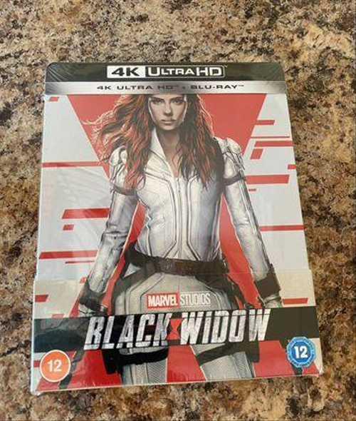 Black Widow 4K Blu-ray Steelbook