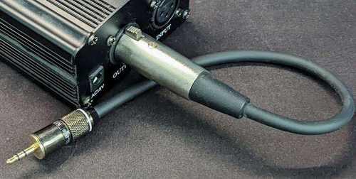 XLR - 3.5 jack кабель