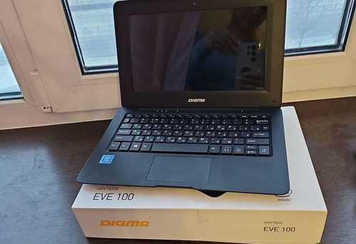 Ноутбук Digma EVE 100