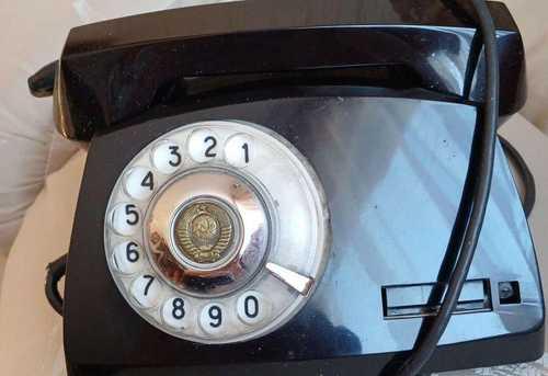 Телефон СССР дисковыйс гербом