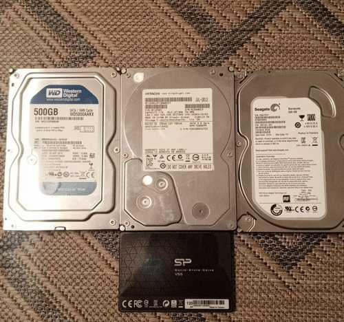 Жесткие диски HDD/SSD