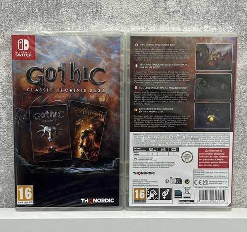 Gothic Classic Khorinis Saga Nintendo Switch Новый