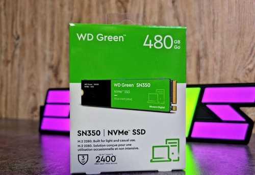 SSD M.2 480GB WD green SN350 WDS480G2G0C