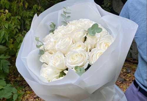 Букет роз. Белые розы. Розы Казань