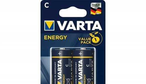 Батарейки Varta energy C (R14;LR14;HR14) 1.5 В