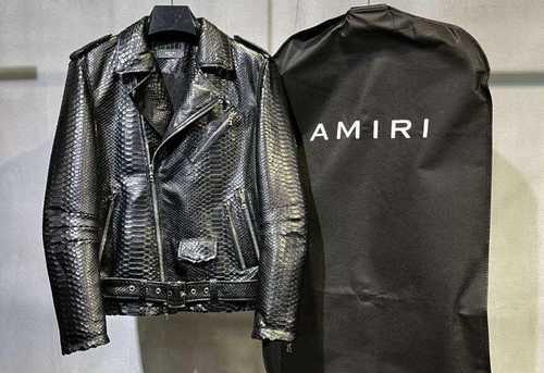 Кожаная куртка Amiri
