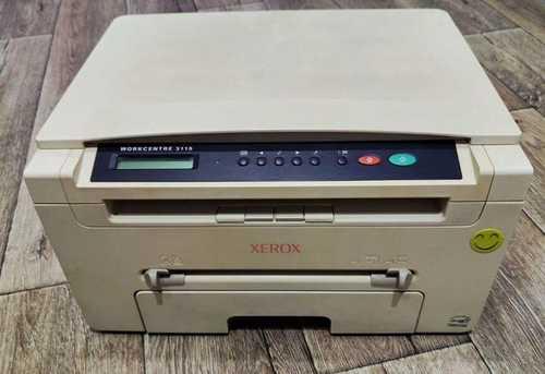 Мфу лазерный черный Xerox 3119