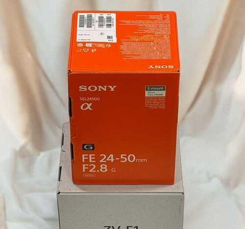 Sony ZV-E1 Body   FE 24-50mm F2.8 G