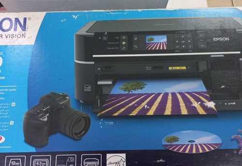 Цветной принтер epson TX659 Premium состояние отл