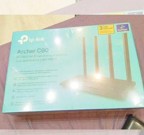 Wi fi роутер tp link archer c80