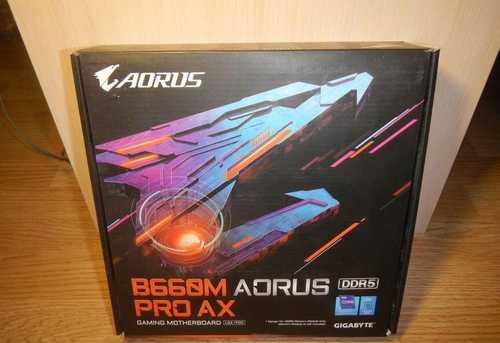 Gigabyte B660M Aorus PRO AX, LGA 1700, DDR5