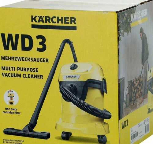 Пылесос Karcher WD 3 V-15/4/26