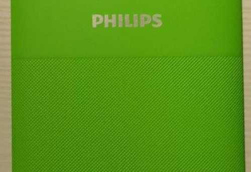 Задняя зелёная крышка для телефона Philips s386