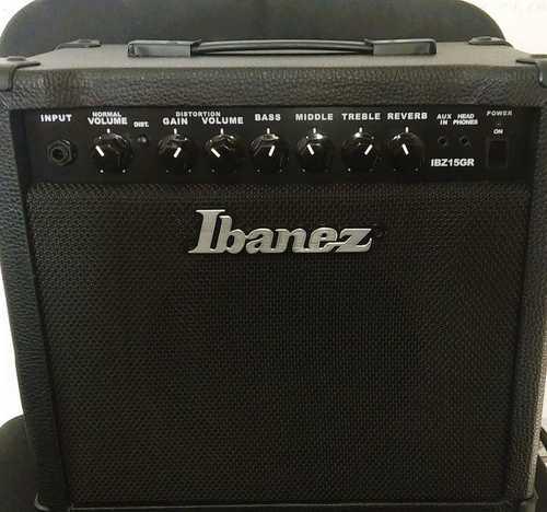 Комбик ibanez IBZ15GR (с ревербератором )