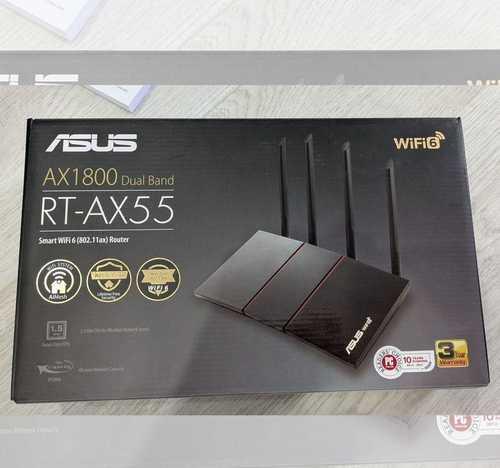 Wi-Fi роутер asus RT-AX55