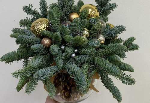 Рождественская елка,венок,компози
