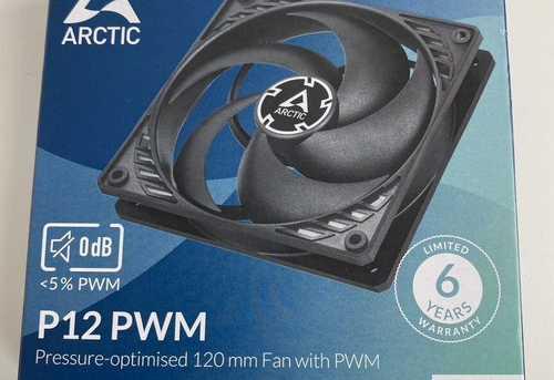 Компьютерный вентилятор Artic P12 PWM Black
