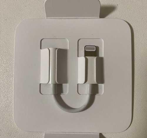 Переходник Apple Lightning на 3.5 Jack оригинал