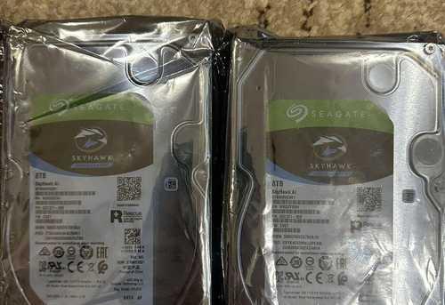 Жетский диск Seagate skyhawk 8TB