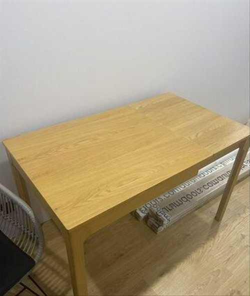 Стол IKEA экедален, скатерть в подарок