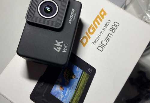 Экшн-камера Digma DiCam 800