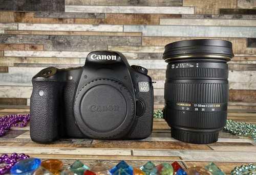 Canon EOS 60D kit Sigma 17-50mm f/2.8 EX OS HSM