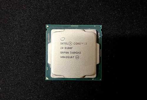 Процессор intel core i3 9100f