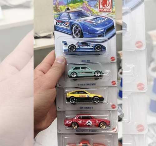 Hot wheels J imports set