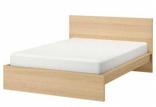 Кровать двуспальная 140х200, IKEA, Мальм