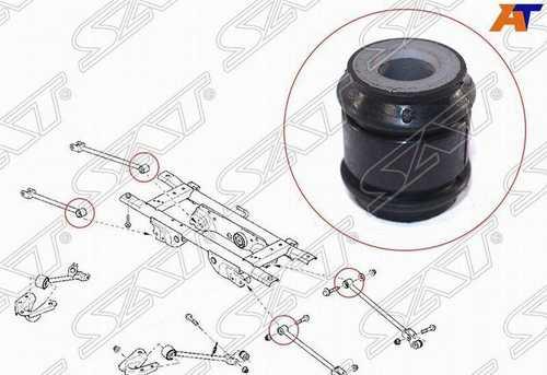 Сайлентблок задней поперечной тяги renault duste