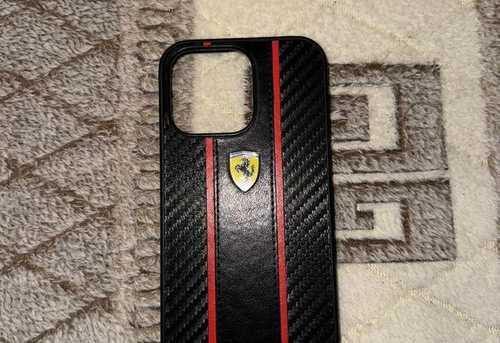 Оригинальный чехол на iPhone 13 Pro Ferrari