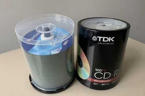 Диски CD-R TDK Recordable, Verbatim Extra